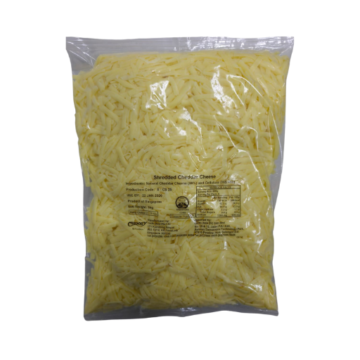 Food Tech - Shredded Cheddar Cheese 1kg – Marubishi Malaysia